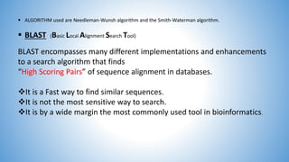 protein sequence analysis | PPTX