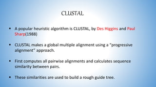 protein sequence analysis | PPTX