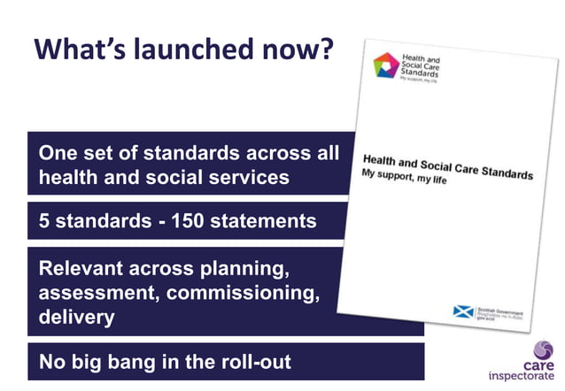 The Health and Social Care Standards - what's new for Scotland? | PPTX | Eldercare | Family and ...