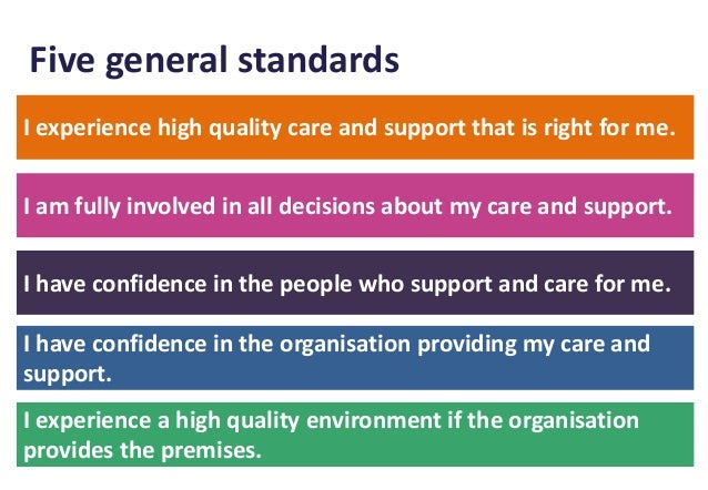 The Health and Social Care Standards - what's new for Scotland?