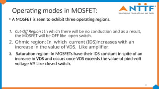 ramireddy Fet presention with introduction, what is it, how it works, application s. | PPT
