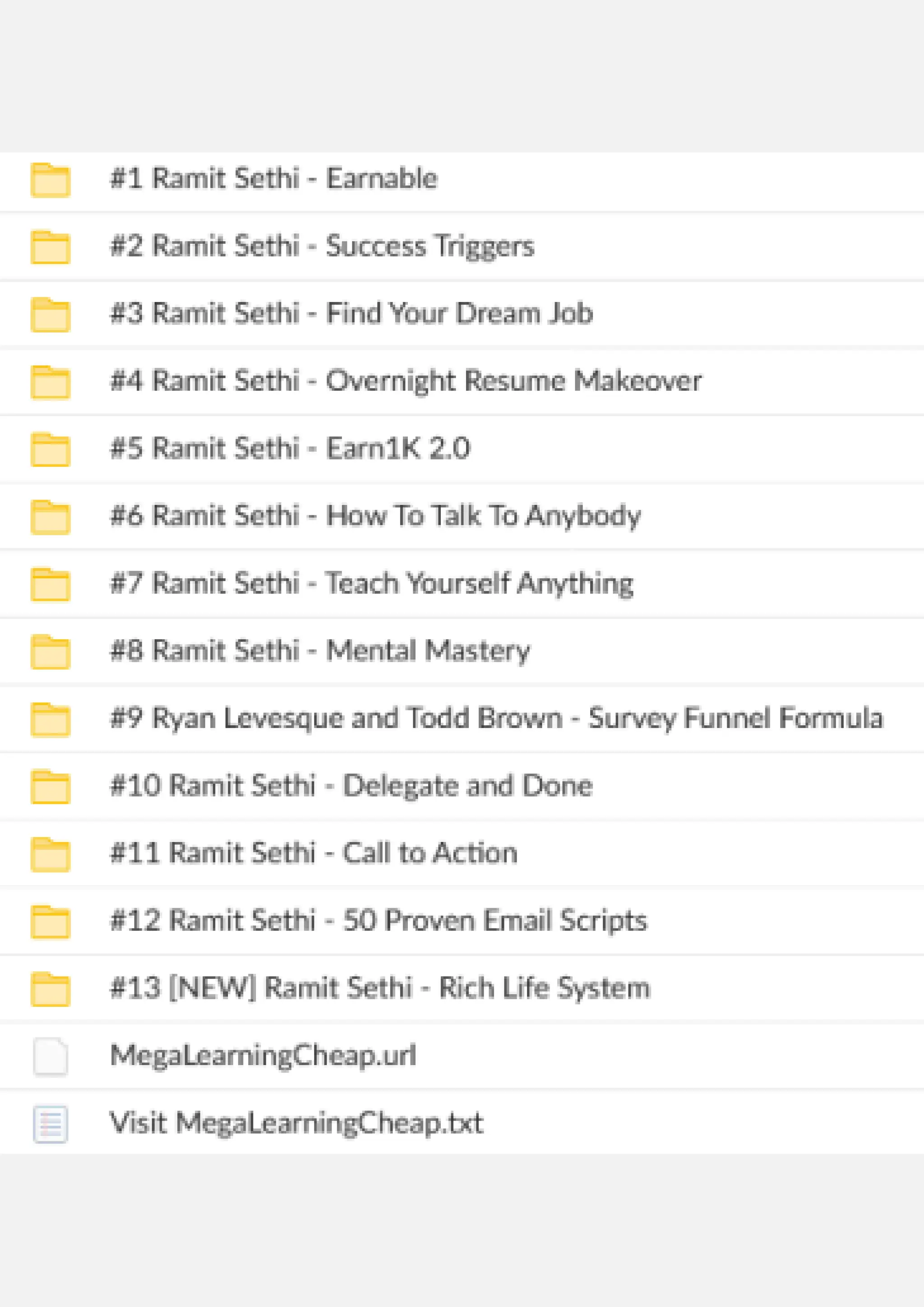 Access the Full Ramit Sethi Courses Bundle | PDF