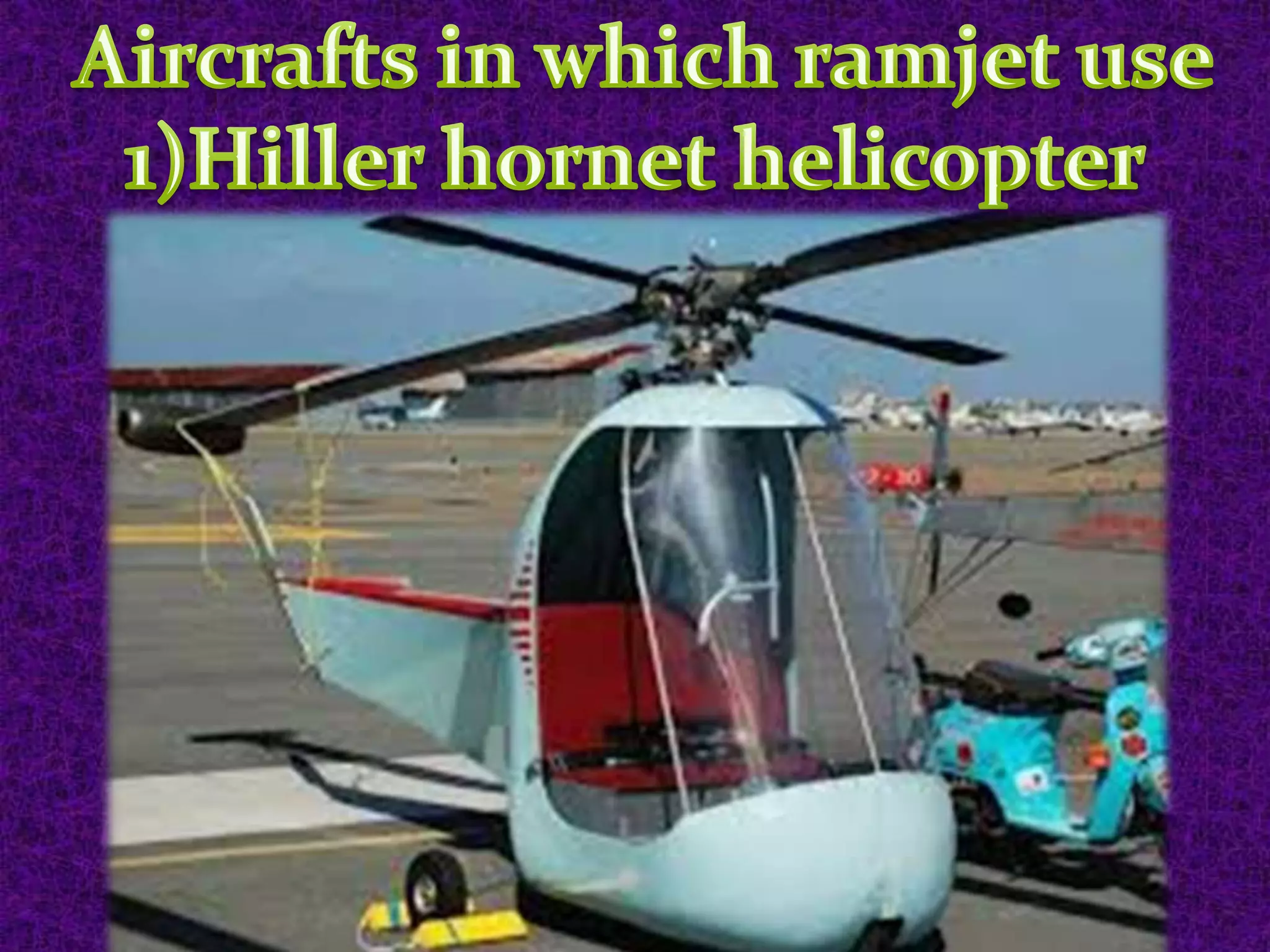 Ramjet engines | PPTX