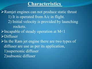 Ramjet engines | PPTX