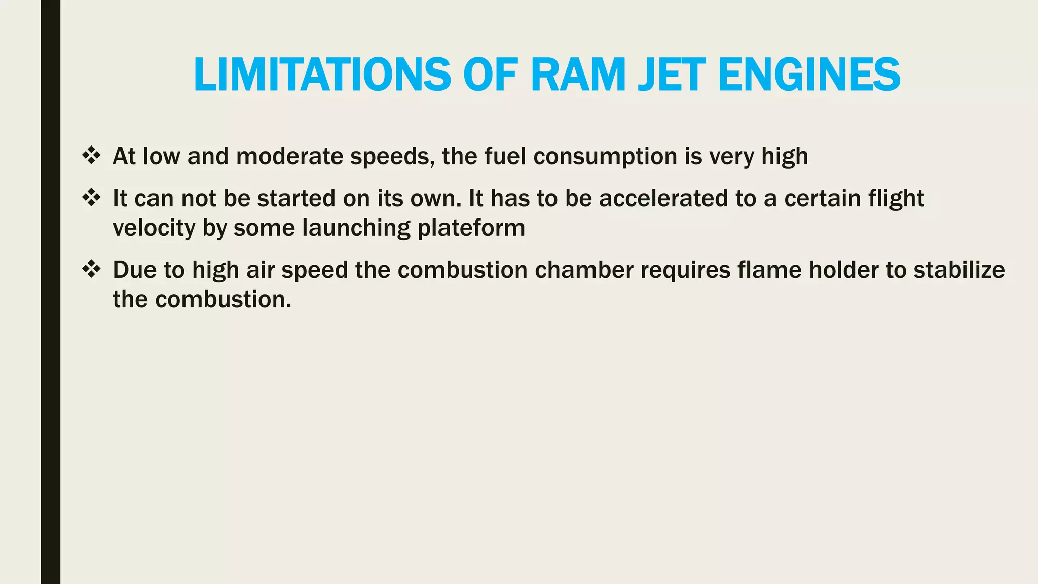 Ram jet propulsive engine | PPTX