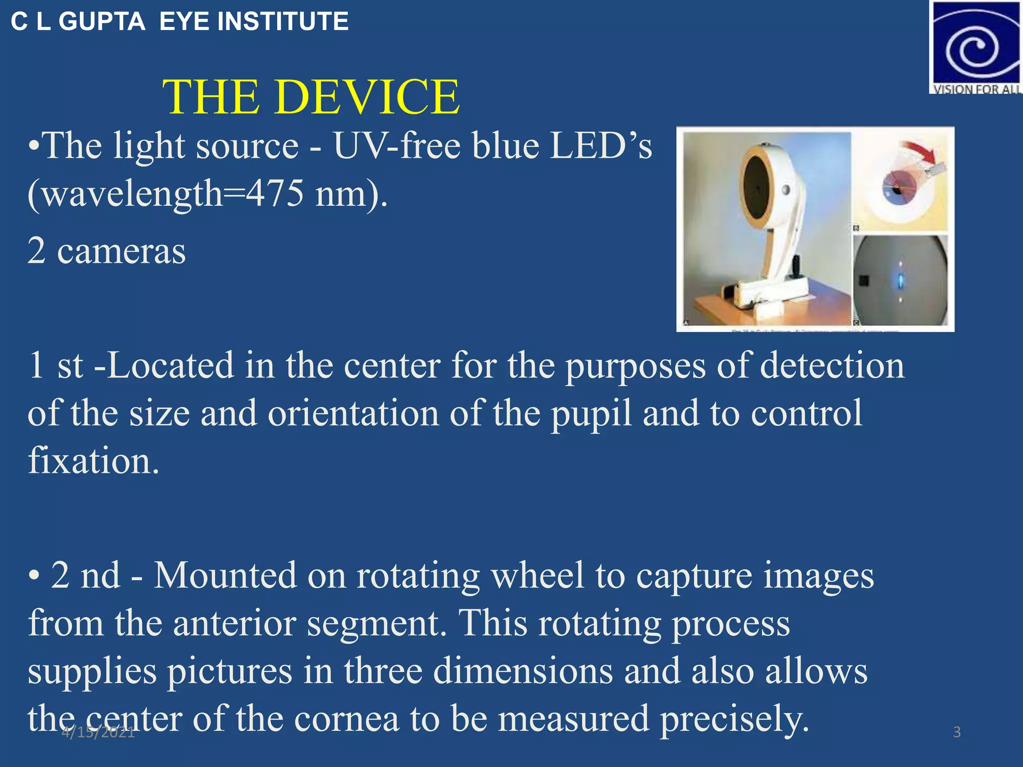 corneal topography by ramji pandey ...C L GUPTA eye institute | PPTX