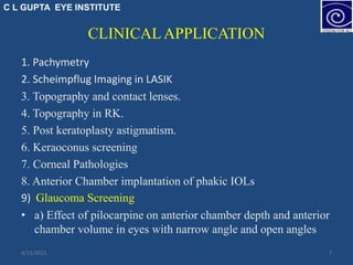corneal topography by ramji pandey ...C L GUPTA eye institute | PPTX