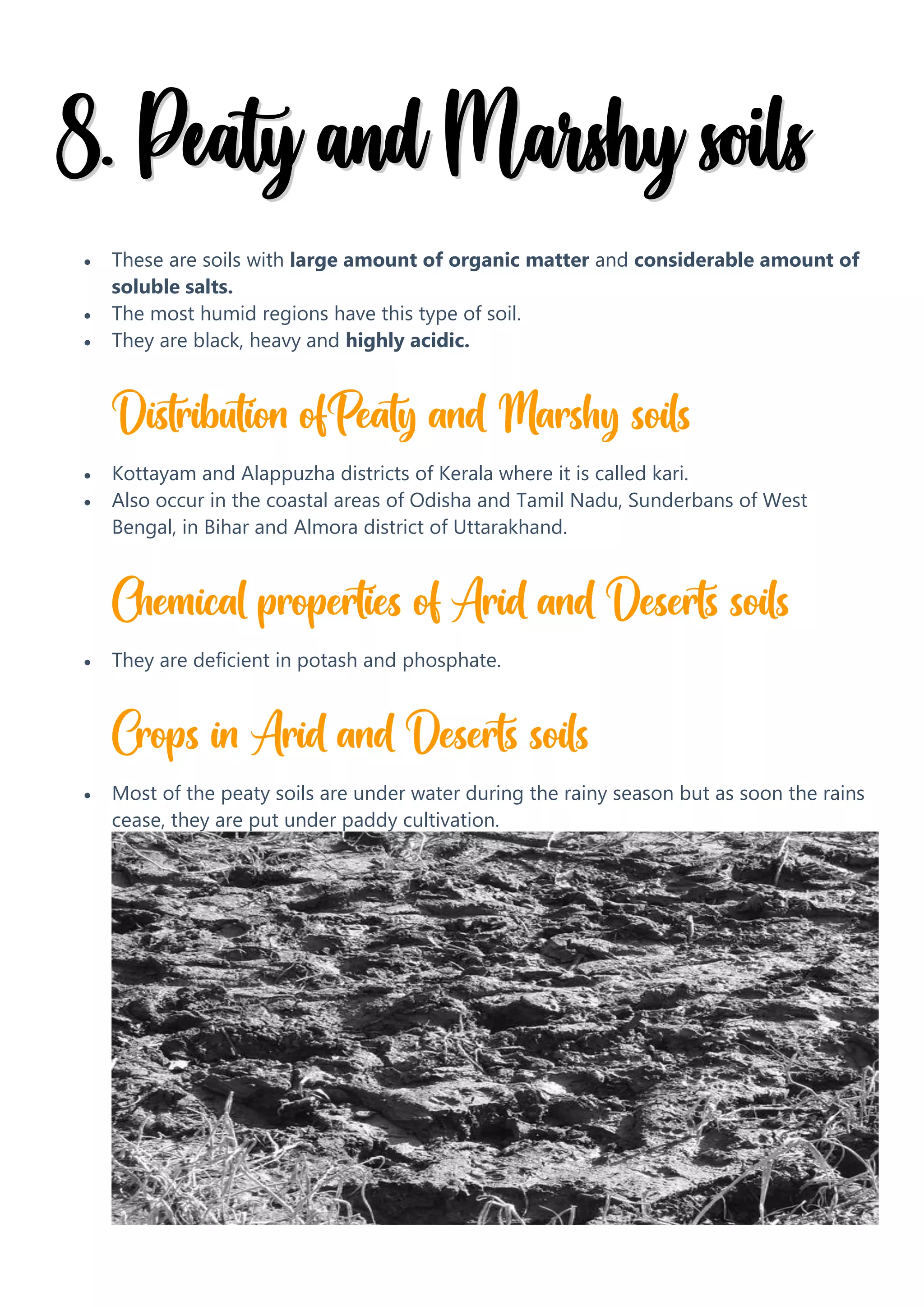 Ramkishan b.ed major types of soils | PDF