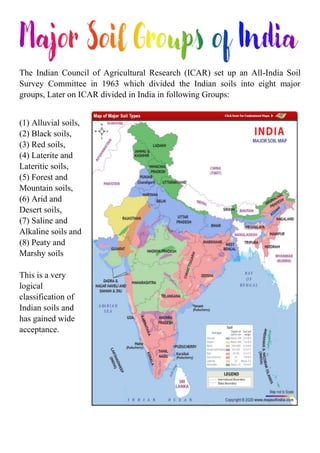 Ramkishan b.ed major types of soils | PDF