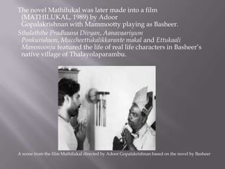 Vaikom Muhammad Basheer | PPTX