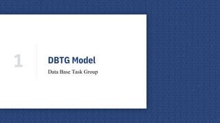 DBTG MODEL | PDF