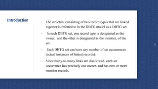 DBTG MODEL | PDF
