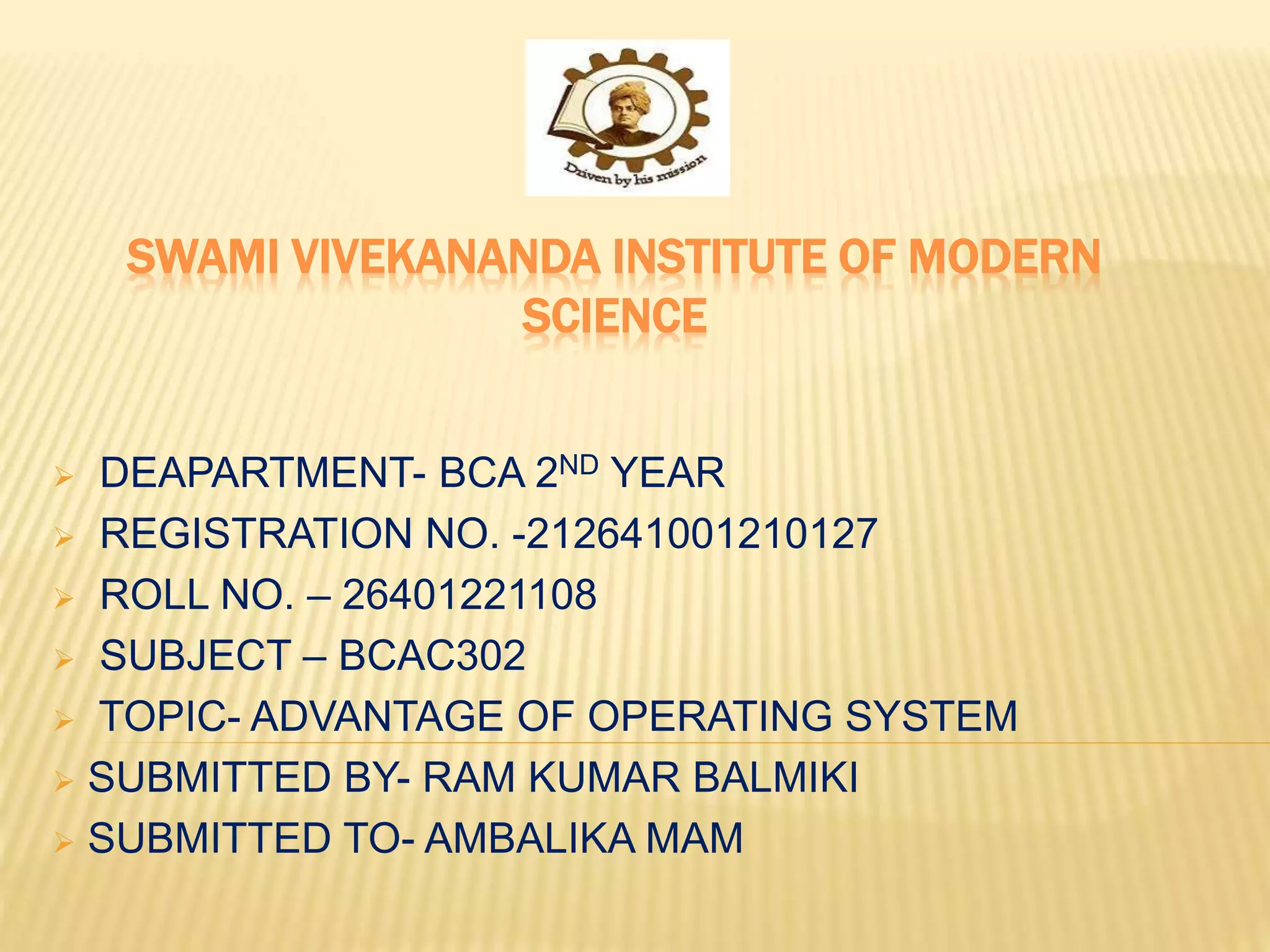 Ram kumar Balmiki, roll- 26401221108, BCAC302.pptx