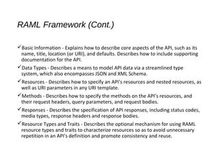 Raml | PPT