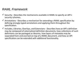 Raml | PPT