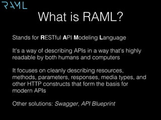 Raml mtljs-20150609 | PDF
