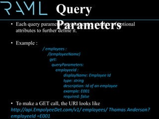Design API using RAML - basics | PPT