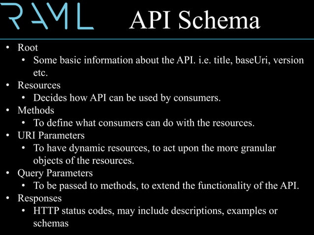 Design API using RAML - basics | PPT