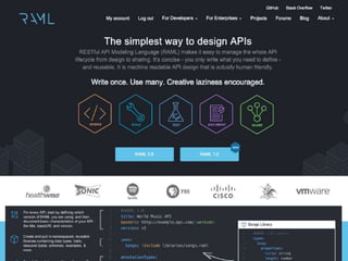 Raml basic tutorial | PPT