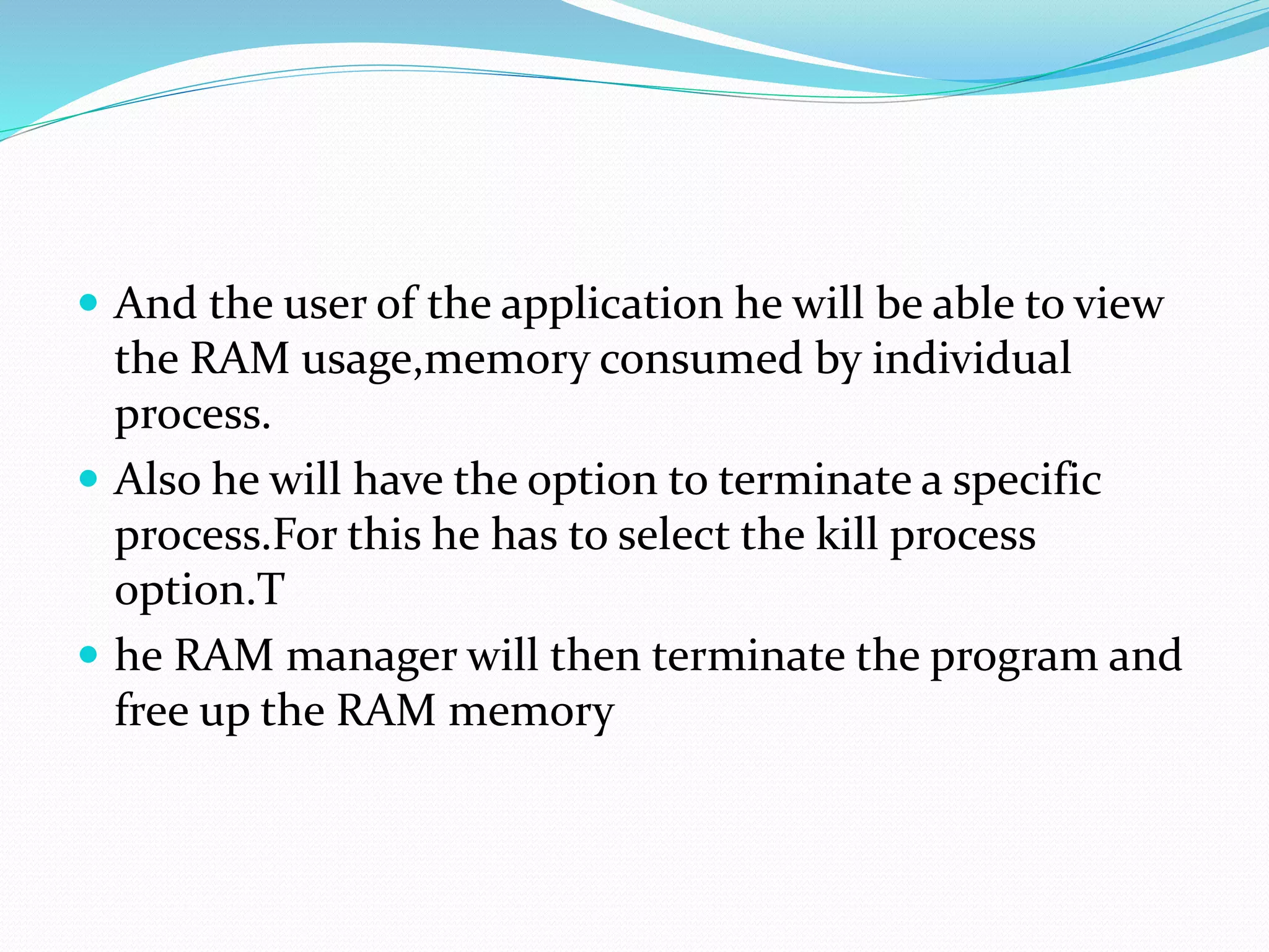 Ram management system | PPT
