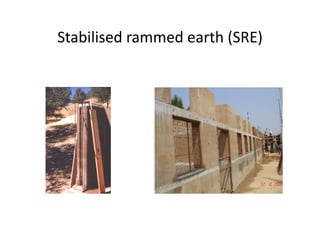 Presentation of Rammed Earth technique | PDF