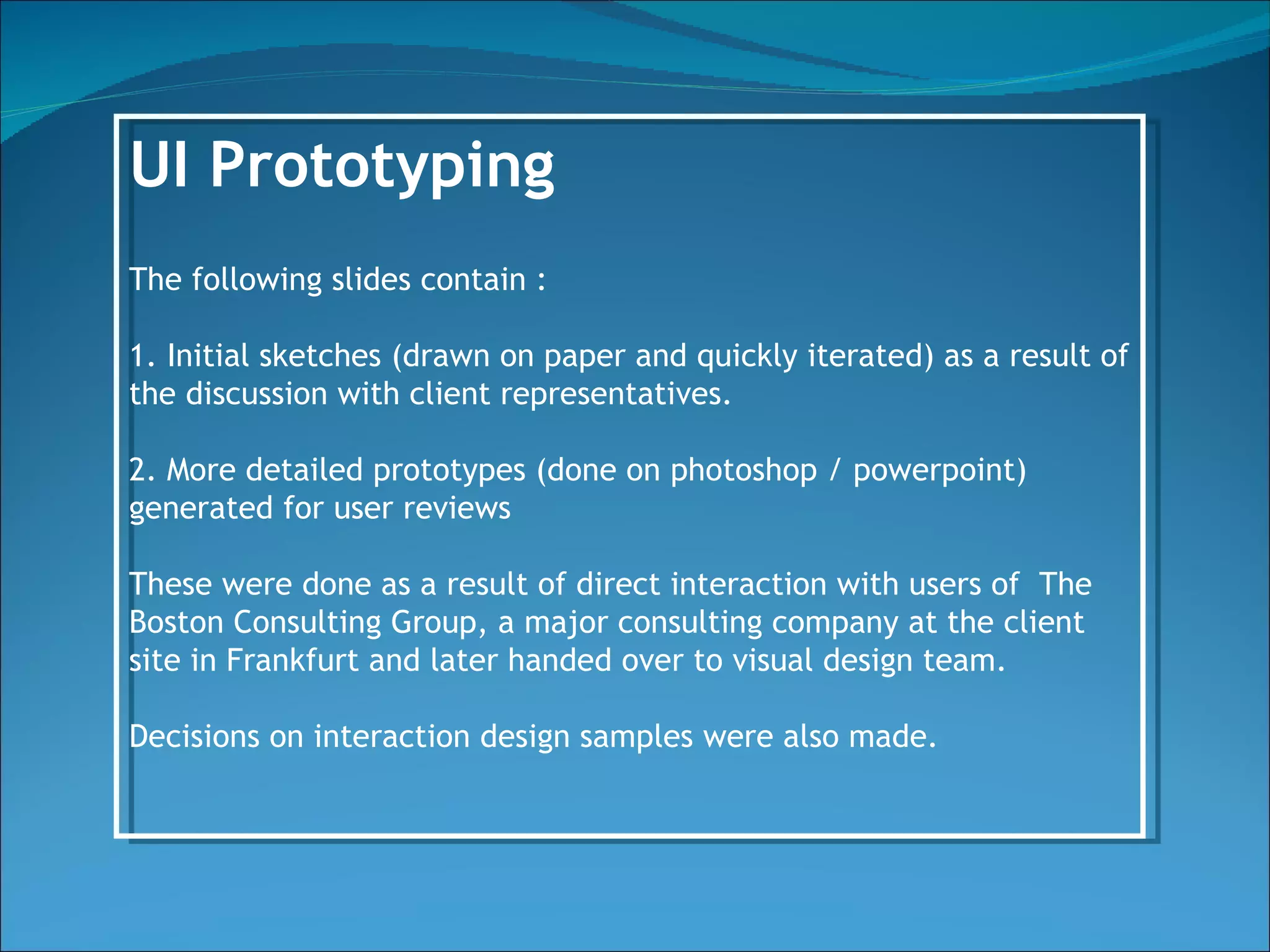 Ramnath UI Prototyping | PPT