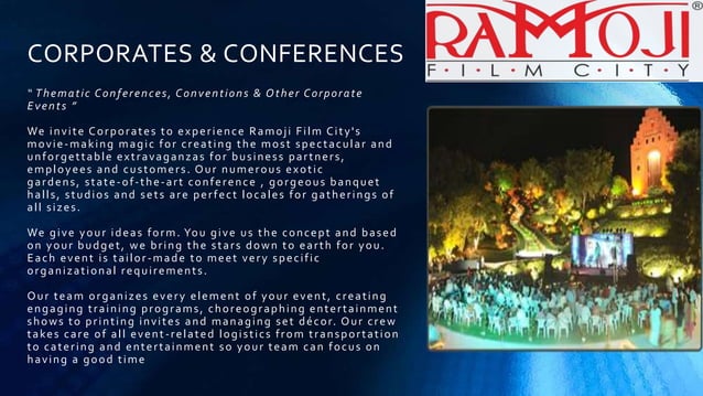 Ramoji Film City Corporate Presentation | PPTX