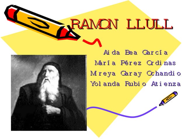 Ramon Llull | PPT