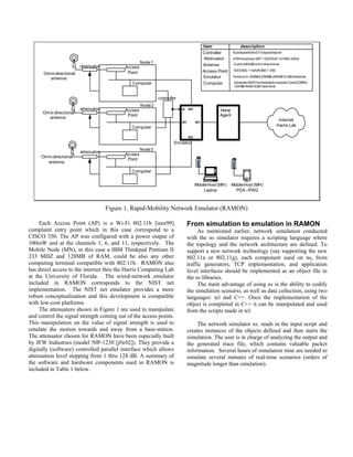 RAMON : Rapid Mobile Network Emulation | PDF