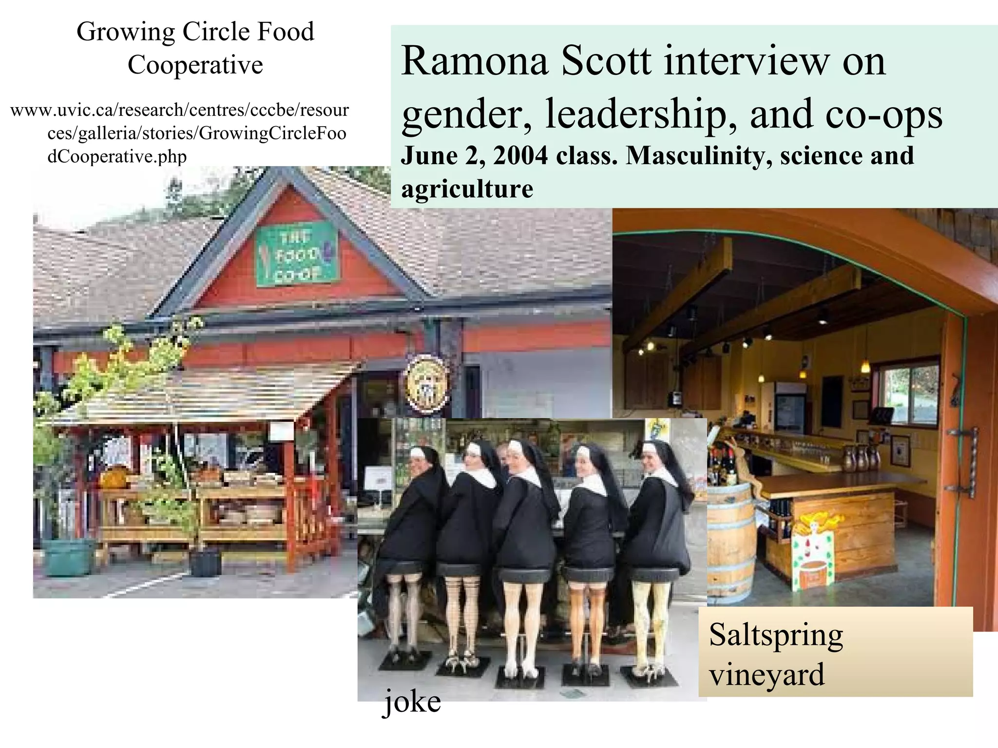 Ramona growing circle co op | PPT