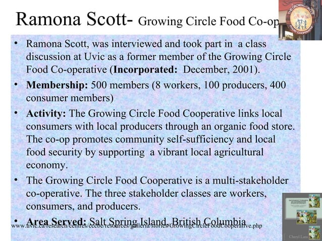 Ramona growing circle co op | PPT