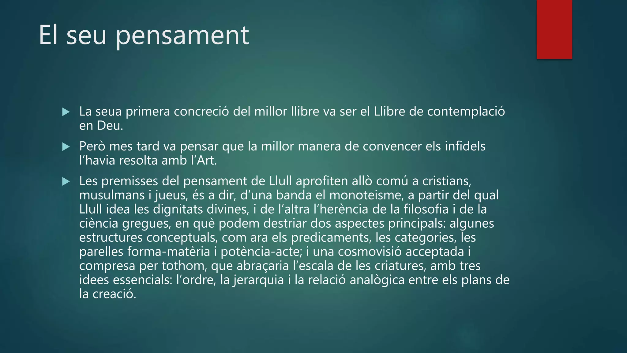 Ramon llull | PPTX
