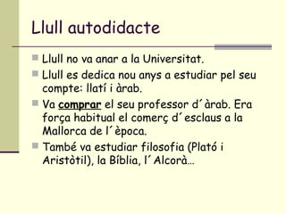 Ramon LLull | PPT