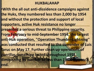 Ramon magsaysay and the philippines at its prime | PPTX