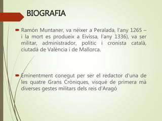 Ramon Muntaner | PPTX