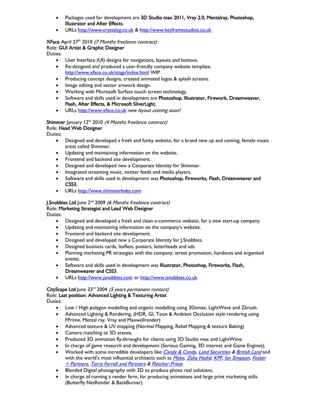Ramons Cv Update2012 | PDF