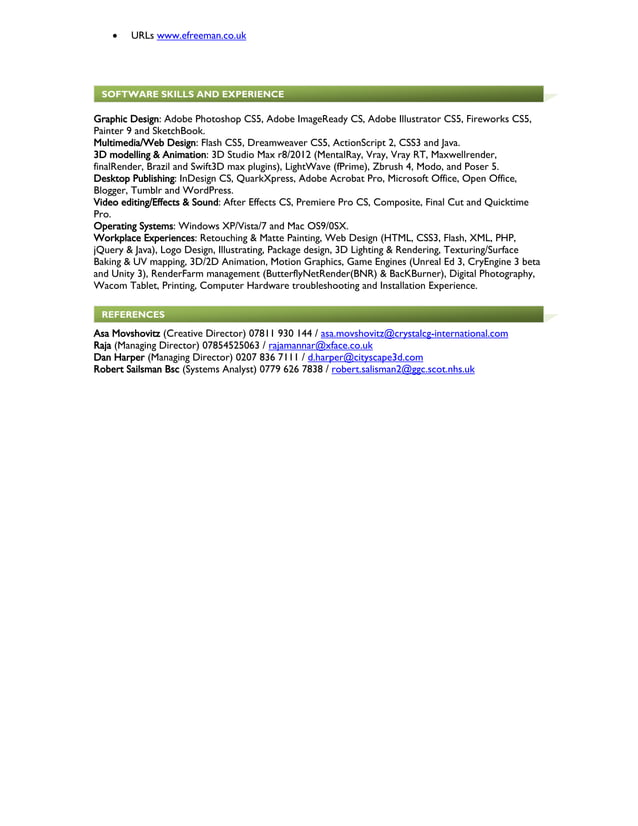 Ramons Cv Update2012 | PDF