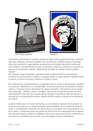 Las infraestructuras en el ámbito artístico | PDF