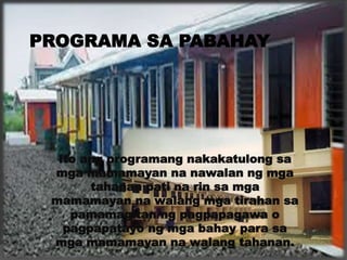 Ramos slr6 programa ng pamahalaan | PPT