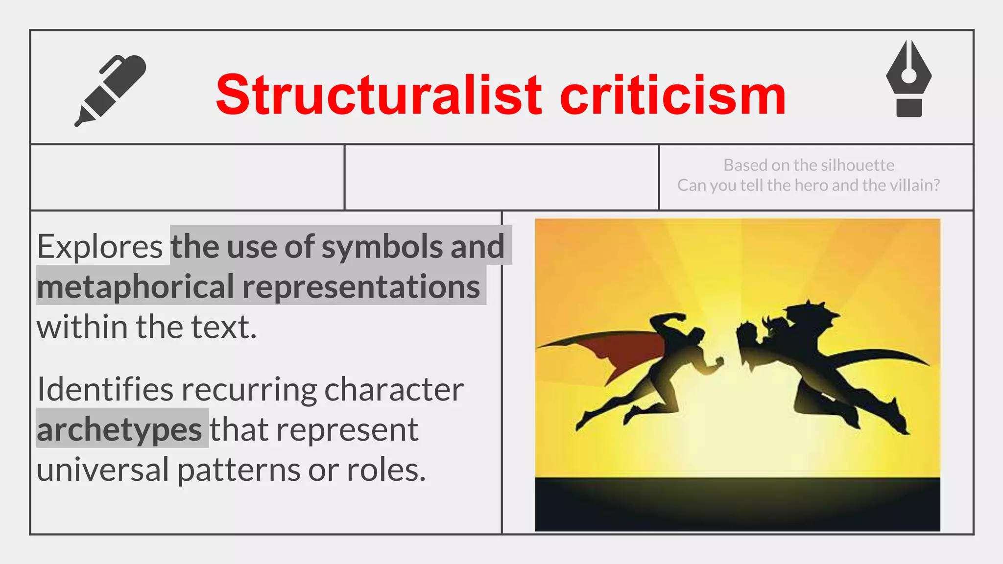 Literary Criticism: Structuralist Approach | PPTX
