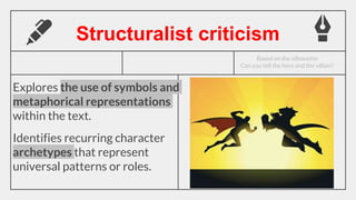 Literary Criticism: Structuralist Approach | PPTX