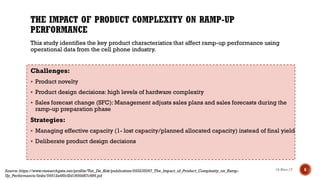 Ramp-up Challenges | PDF