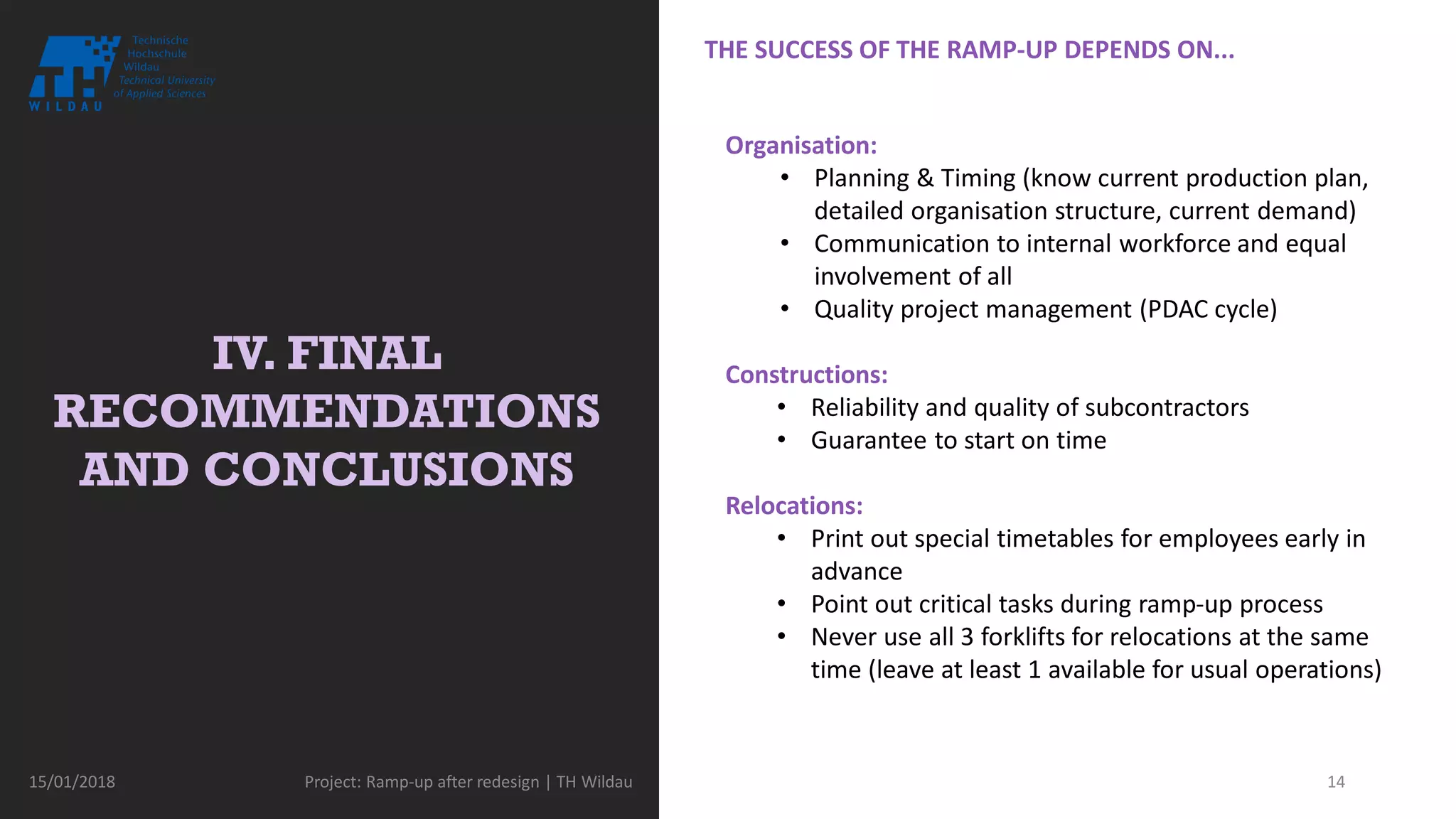 Ramp up project | PDF