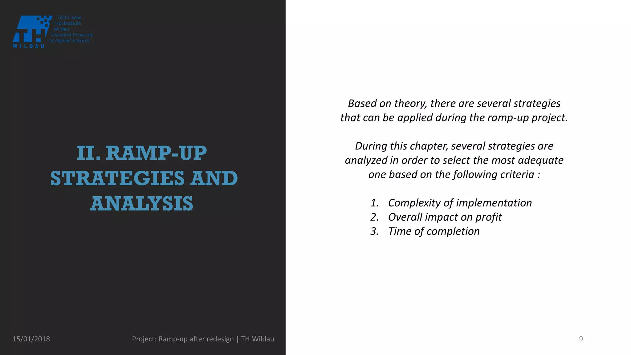 Ramp up project | PDF