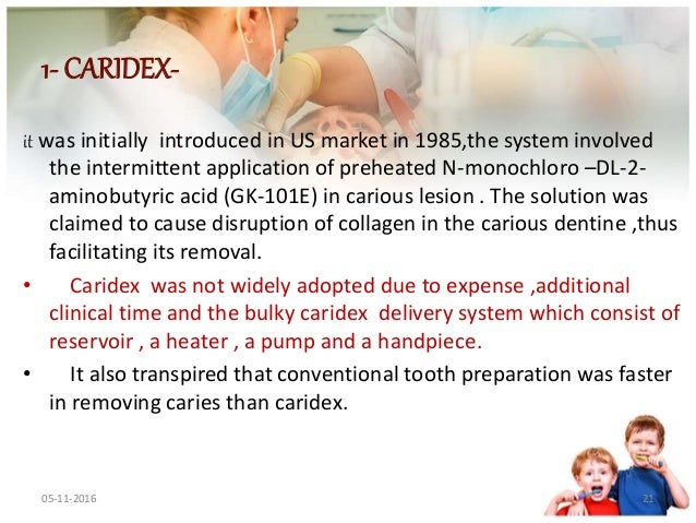 Rampant caries and chemico machanical removal of caries