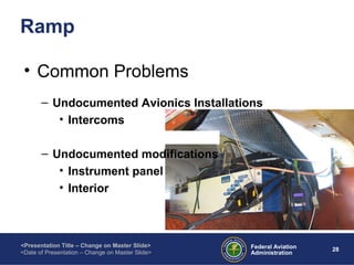 How to Survive a Ramp Check: Aircraft Operator Maintenance ...