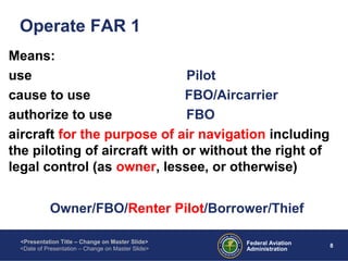 How to Survive a Ramp Check: Aircraft Operator Maintenance ...
