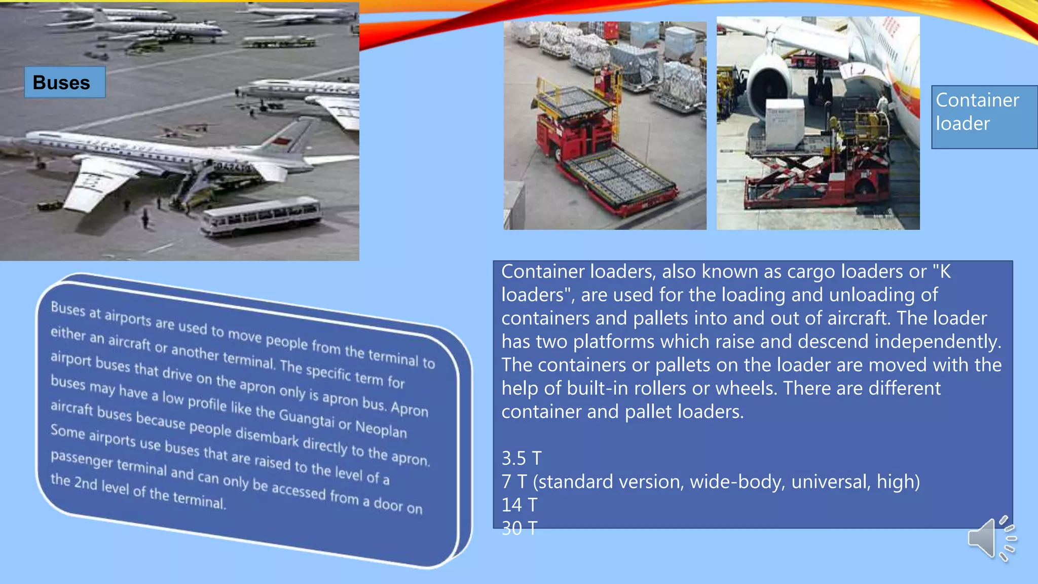 Ramp equipments at the airport | PPTX