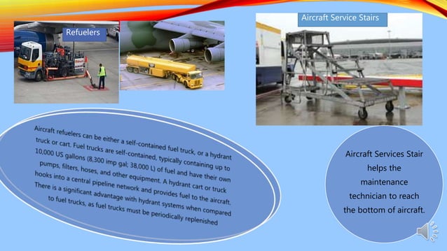 Ramp equipments at the airport | PPTX