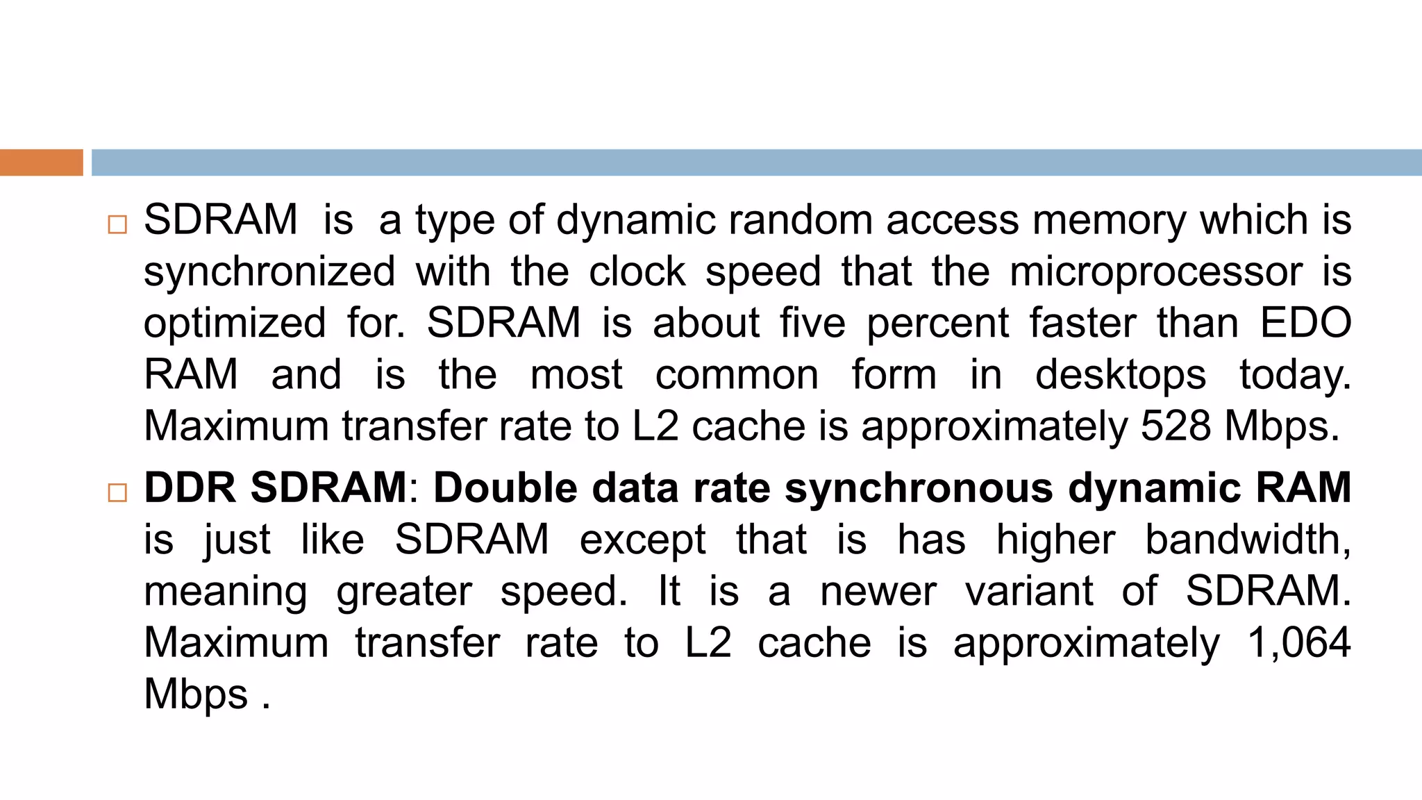 Random Access Memory ppt | PPTX